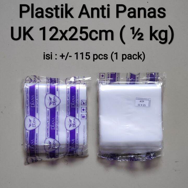 Plastik Anti Panas 12x25 (Uk 1/2 kg), Plastik Tahan Panas, Plastik ...