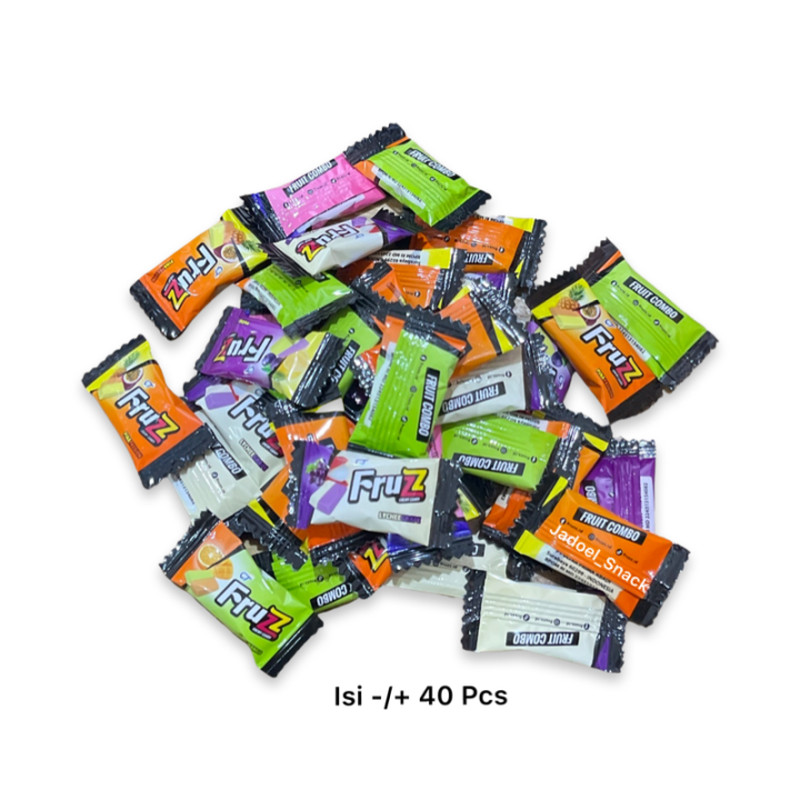 Permen Fruzz Chewy Fruit Combo 100 Gr Rasa Buah by Jadoel Snack ...