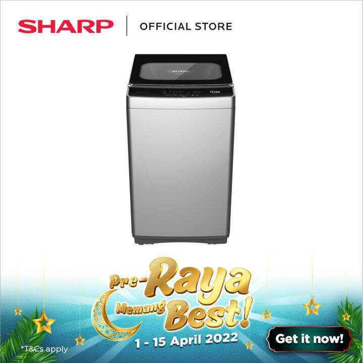 SHARP Washing Machine 12kg ESX1278 | Lazada