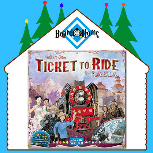 Ticket to Ride Asia Map Collection 1 - Board Game - บอร์ดเกม | Lazada.co.th