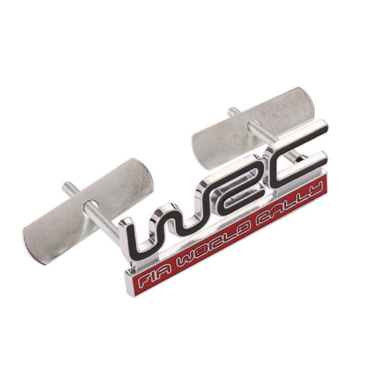 3D metal WRC emblem Front grille logo for TOYOTA Ford Hyundai Honda Car ...