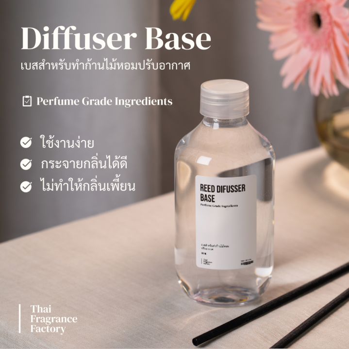 เบสก้านไม้หอมปรับอากาศ (Reed Diffuser Base) สำหรับผสมกลิ่นทำ Diffuser | Lazada.co.th