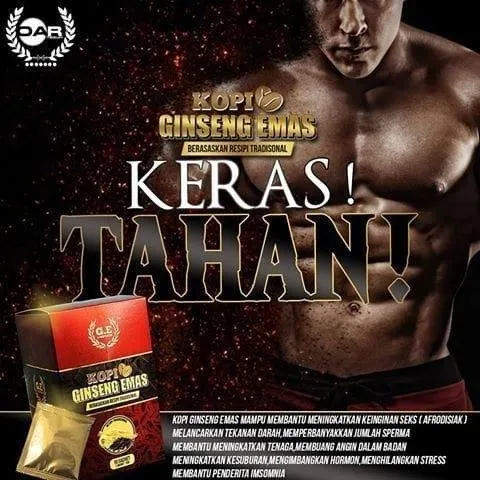 Kopi Ginseng Emas ___100% ORIGINAL TERANGKAT KOPI TONGKAT ALI KOPI ...