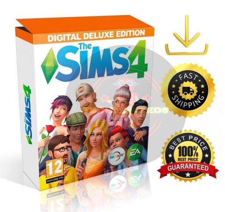 The Sims 4 Deluxe Edition with Pack Offline Game for PC or Laptop ...