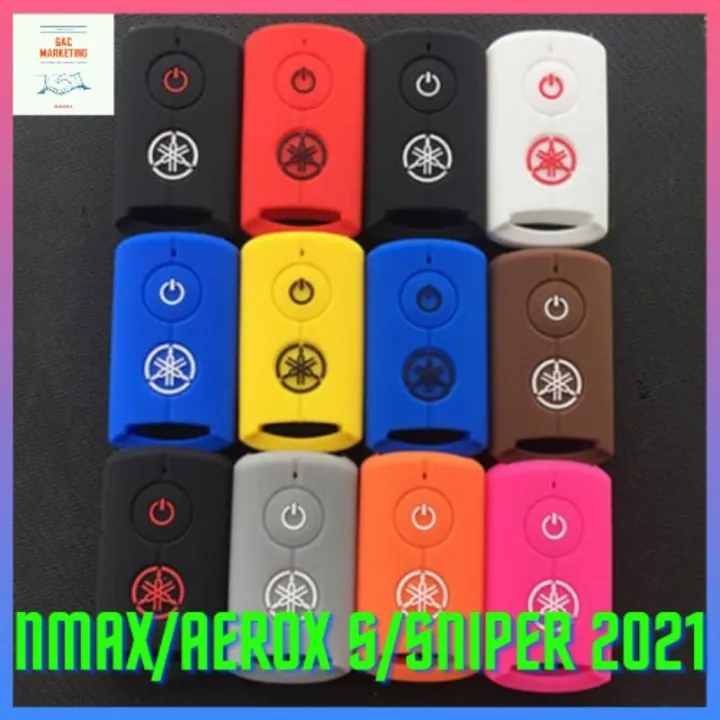Silicone Remote Key Case for YAMAHA Nmax 2020 Aerox S Xmax Sniper 2021 ...