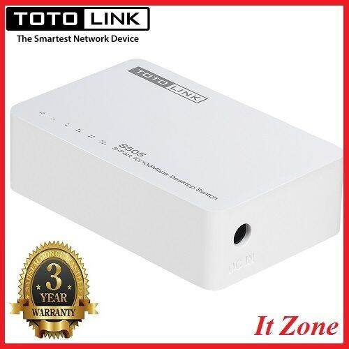 TOTOLINK S505G 5-PORT 10/100/1000MBPS GIGABIT DESKTOP SWITCH | Lazada