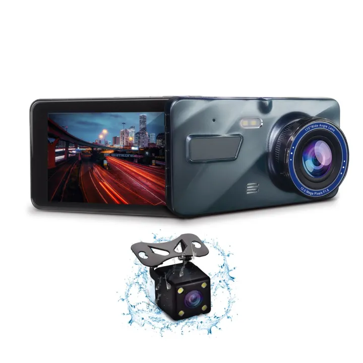 Dual Lens Dash Cam Car Camera Recorder Dash Cam | Lazada PH