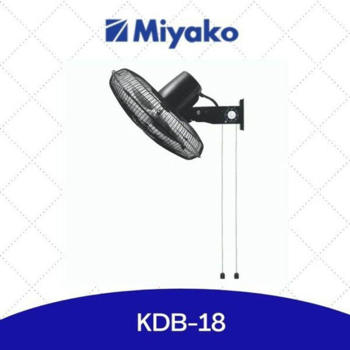 MIYAKO KIPAS ANGIN DINDING KDB 18 KDB-18 KIPAS ANGIN BESI WALL FAN 18 INCH | Lazada Indonesia