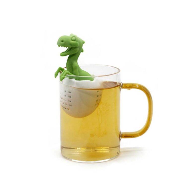 GGBX Funny Cat Cartoon Poop Shaped Reusable Spice Diffuser Tea Infuser ...