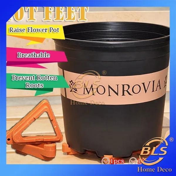 POT FEET PREVENT ROTTEN ROOTS 2.3CM THICKNESS POTS FEET GARDENING TOOLS ...