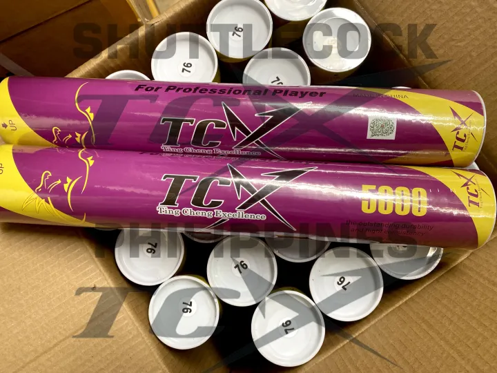 TCX 5000 Purple New Packaging 2022 Badminton Shuttlecock | Lazada PH
