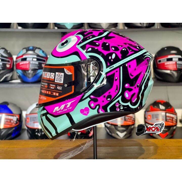 MT TARGO FROG Fullface Helmet with Free Extra Clear Visor | Lazada PH