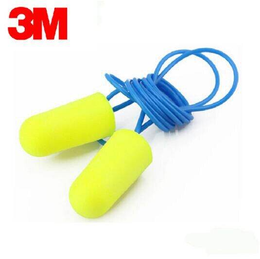 3M Yellow Neons Corded Earplugs 311-1250 Dengan Tali , Per Pasang ...