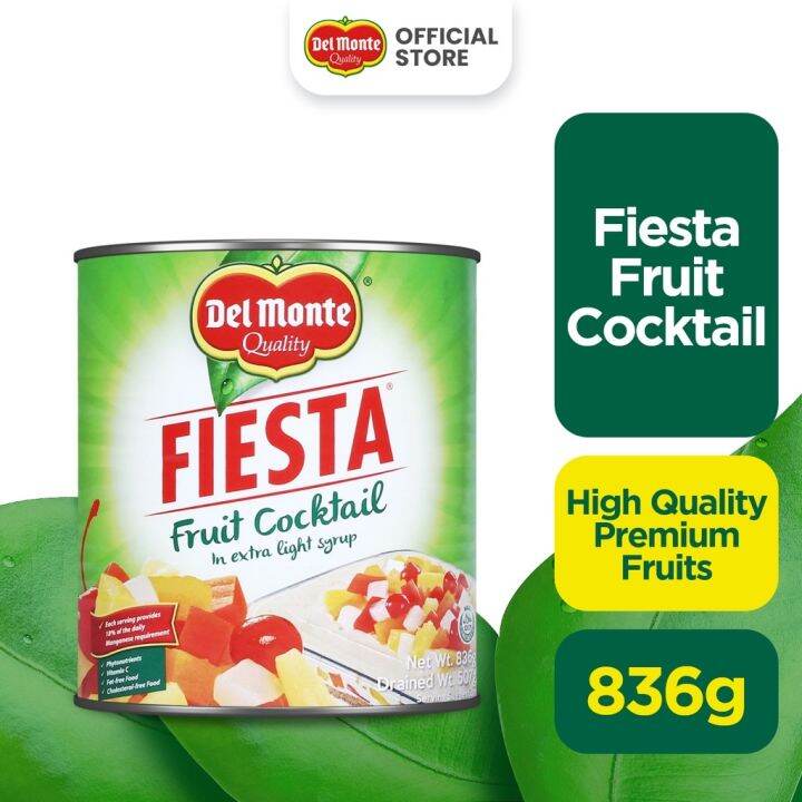 DEL MONTE Fiesta Fruit Cocktail for Delicious and Nutritious Desserts ...