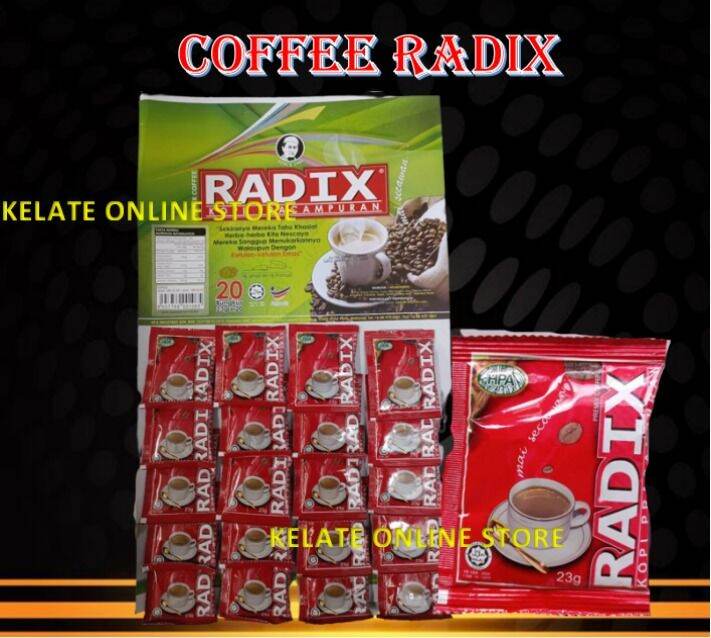 KOPI RADIX HPA Kopi Radix Original HPA Papan / Coffee Radix papan 20 ...