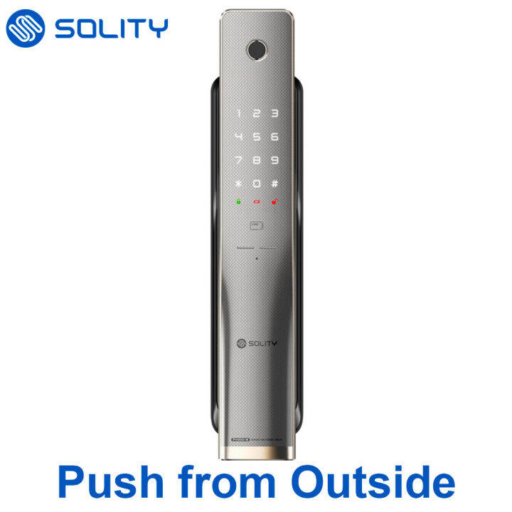 Solity Korea P4000-BH Push from Outside Digital Door Lock Smart Gate ...