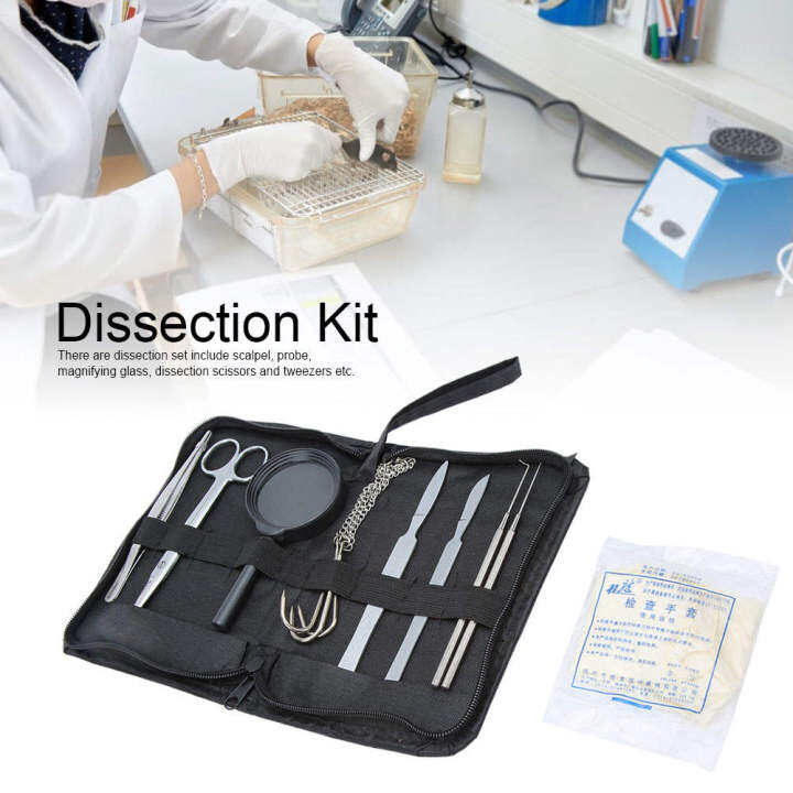 Dissection Kit Scalpel Probe แว่นขยายผ่ากรรไกรเครื่องมือแหนบ | Lazada.co.th