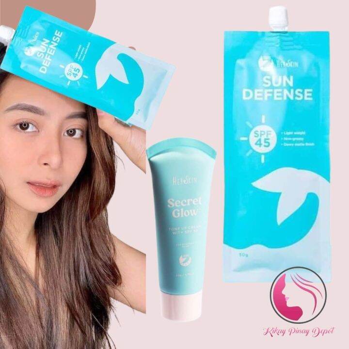 ORIGINAL HERSKIN DEFENSE TONE CREAM 45 SPF UVB 50G SKIN KATH MELENDEZ ...