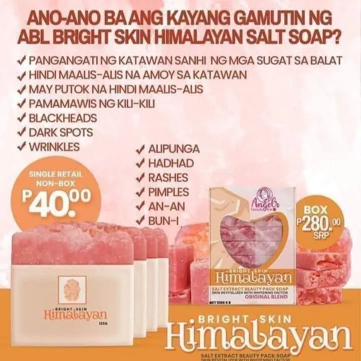 Himalayan Salt Soap by ABL (125g) | Lazada PH