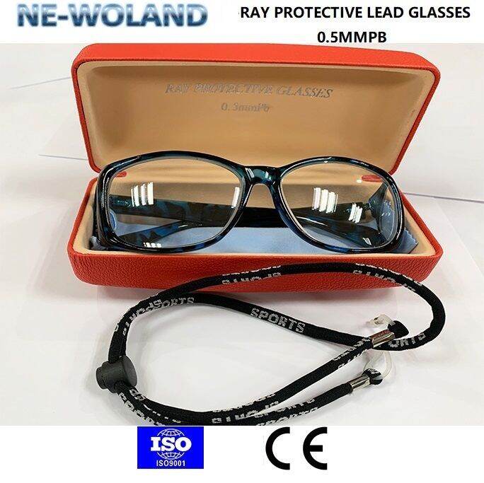 Genuine nuclear radiation protective lead spectacles(with side defense ...