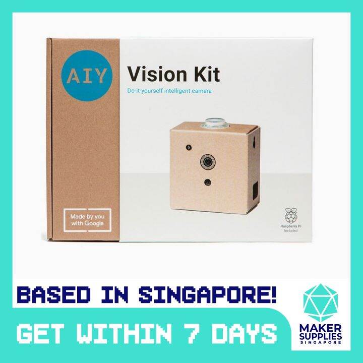 Google AIY Vision Kit V1.1 - Includes Raspberry Pi Zero WH Set AI ...