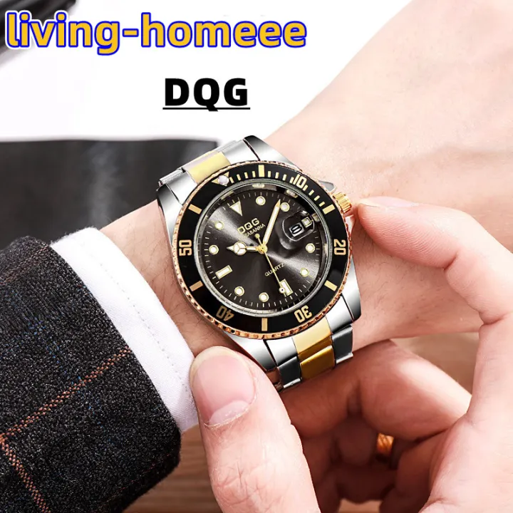 Men's high-end automatic quartz watch with date display, fashion ...