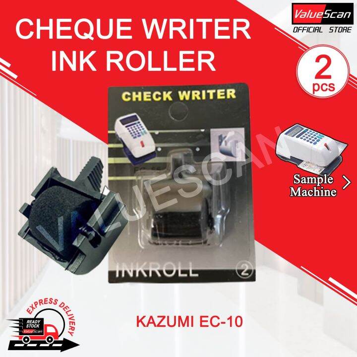 CHEQUE WRITER INK ROLLER ~ KAZUMI EC-10 | Lazada