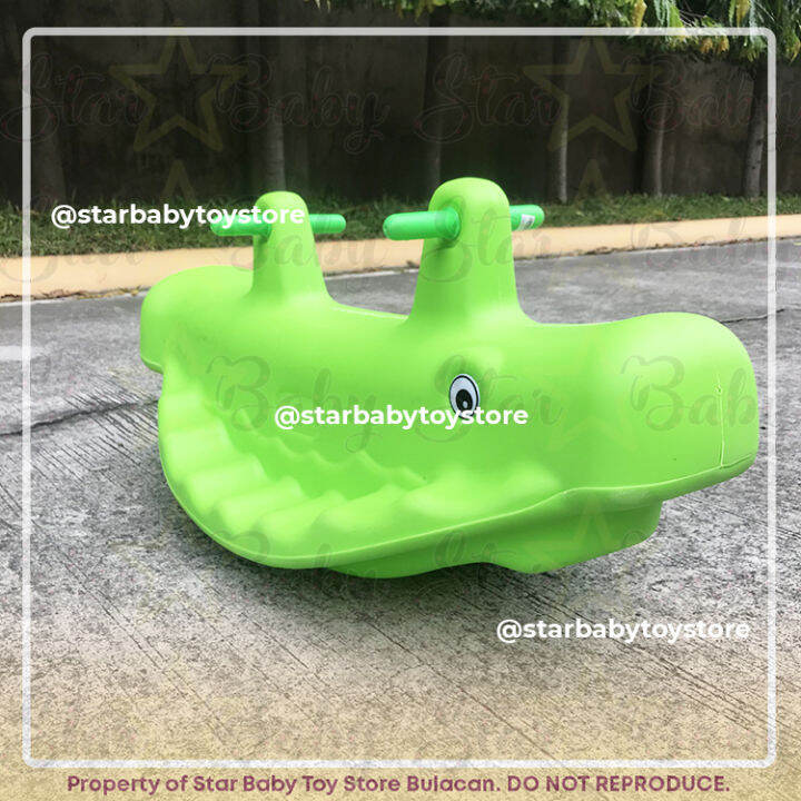 Star Baby Toy Store Dolphin Kids Seesaw Playground Rocker | Lazada PH