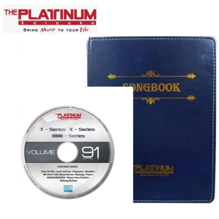 DISC SONGBOOK - VOLUME 91 UPDATE FOR PLATINUM X T BMB SERIES T40 ...