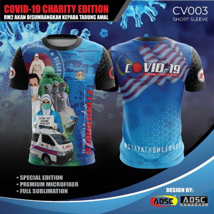 2022 baju medical worker / nurse frontliner full sublimation | Lazada PH
