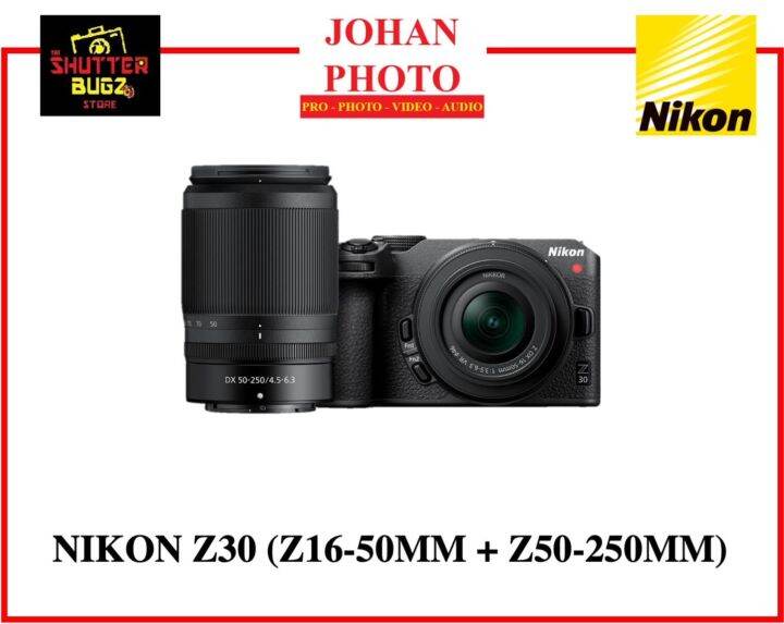 (NEW ARRIVAL)(READY STOCK)NIKON Z30 MIRRORLESS CAMERA (Z16-50MM)(Z50 ...