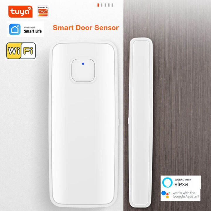 Smartlife Tuya WiFi Smart Door Sensor Alarm System Drawer Window Open ...