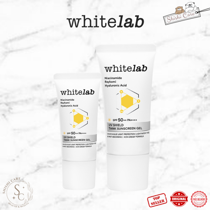[BPOM NA] Whitelab UV Shield Tank Sunscreen Gel SPF 50++ PA ...