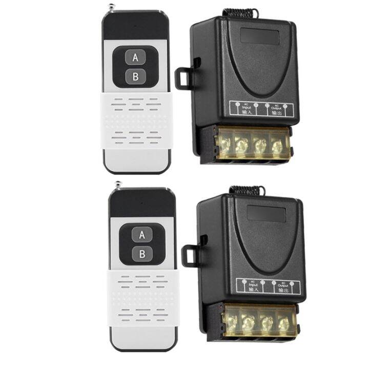 433Mhz High Power Wireless Remote Control Switch 220V 30A 1000M for ...