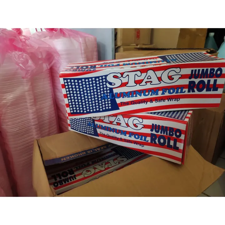 Stag 300M Aluminum Foil Jumbo | Lazada PH