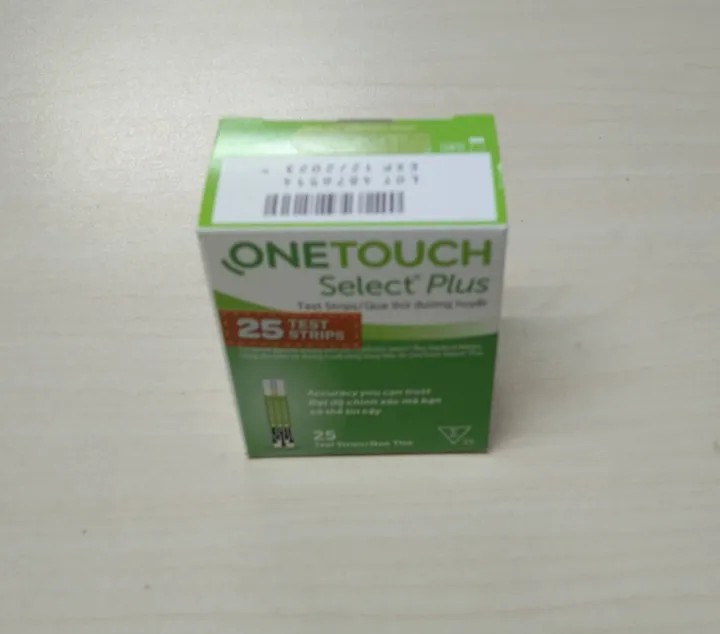 One Touch Select Plus Simple 25s Glucose Strips | Lazada PH