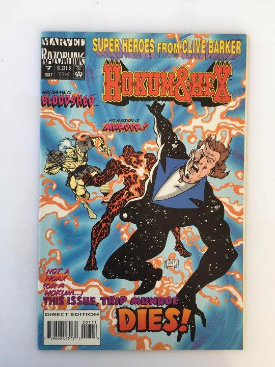 Hokum And Hex 7 Published Mar 1994 by Marv el Comic Book When the fur ...