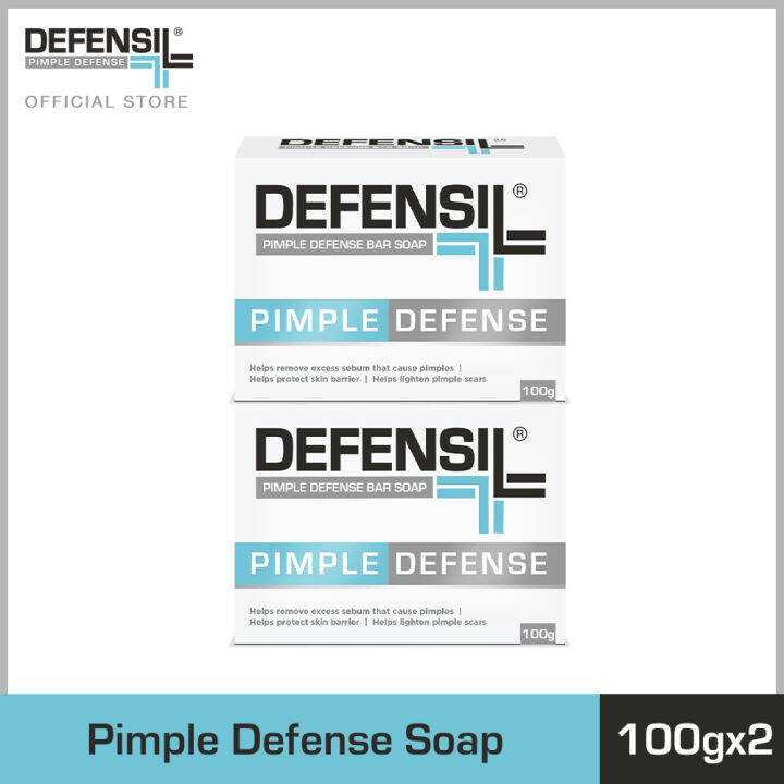 Defensil Pimple Defense Soap 100g x 2 | Lazada PH