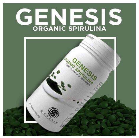 (150 tablets) GENESIS Organic Spirulina Recommended by Doctor Joseph Lee. | Lazada PH