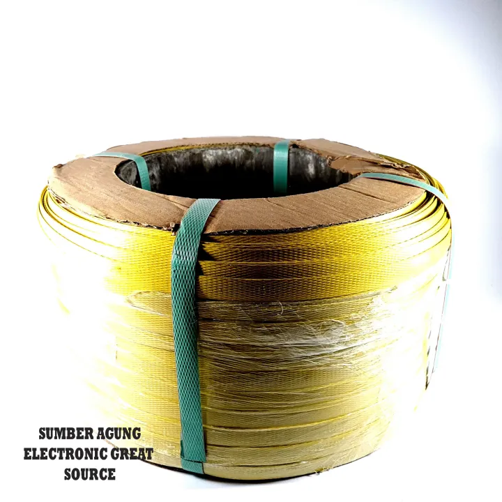 Tali Janur Kuning Satu Rol Tali Strapping Band Untuk Packing Kardus ...