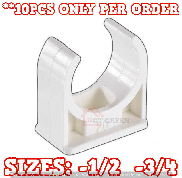 10PCS SUPREME PPR PIPECLIP PVC CLAMP (1/2, 3/4) | Lazada PH