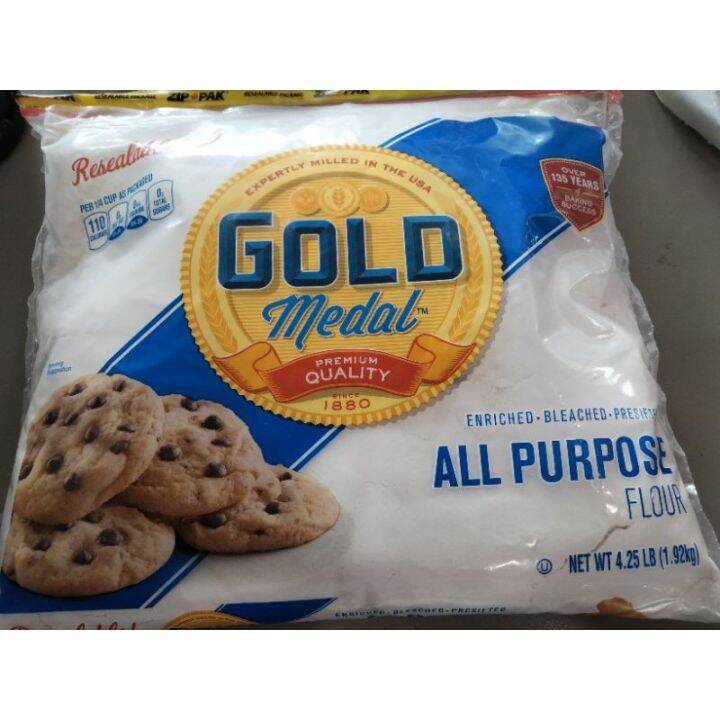 สั่งเลย Hot items🔹 Gold Medal All Purpose Flour แป้ง เอนกประสงค์ 1.81 kg / (907g x 2) | Lazada.co.th