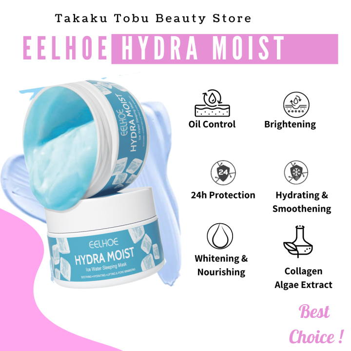 FAST EFFECTIVE Hydra Moist Ice Water Sleeping Mask 300g With Cooling ...