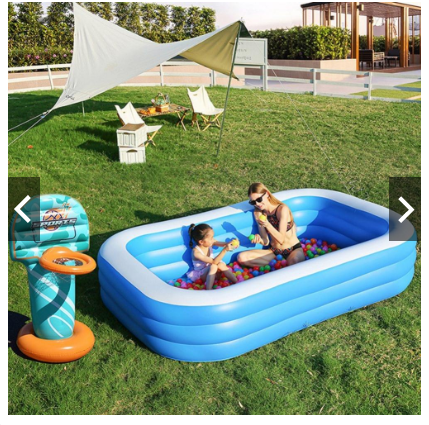 Pool Inflatable Swimming Pool For Family/salbabida/googles for boys ...