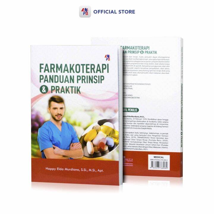 Buku FARMAKOTERAPI Panduan Prinsip Dan Praktik / Buku Farmasi Semester ...