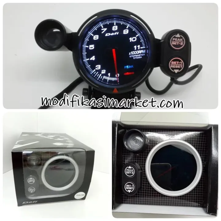 DEFI TACHOMETER RACING UNIVERSAL 7 WARNA | Lazada Indonesia