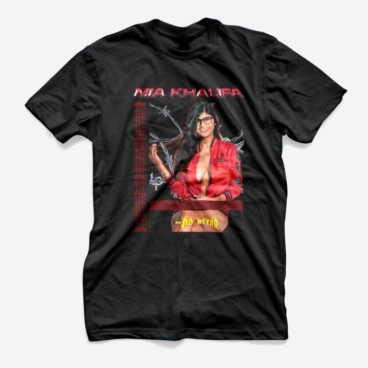 Kaos EX-P0RN STAR MIA KHALIFA 2 Tshirt Merchandise | Lazada Indonesia
