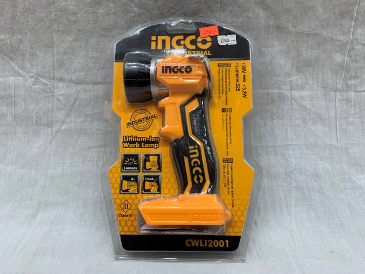 Ingco Lithium-Ion Work Lamp - CWLI2001 | Lazada PH