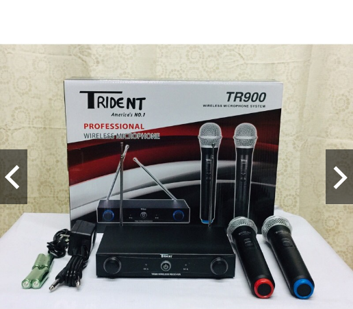 TRIDENT TR900 WIRELESS MICROPHONE | Lazada PH