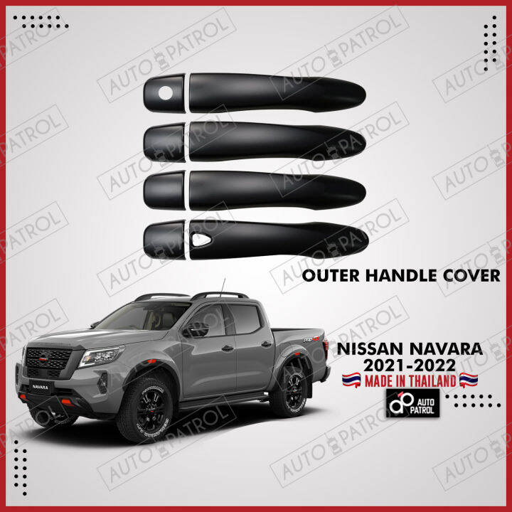 Nissan Navara 2021-2022 Handle Cover Garnish Matte Black | Lazada PH
